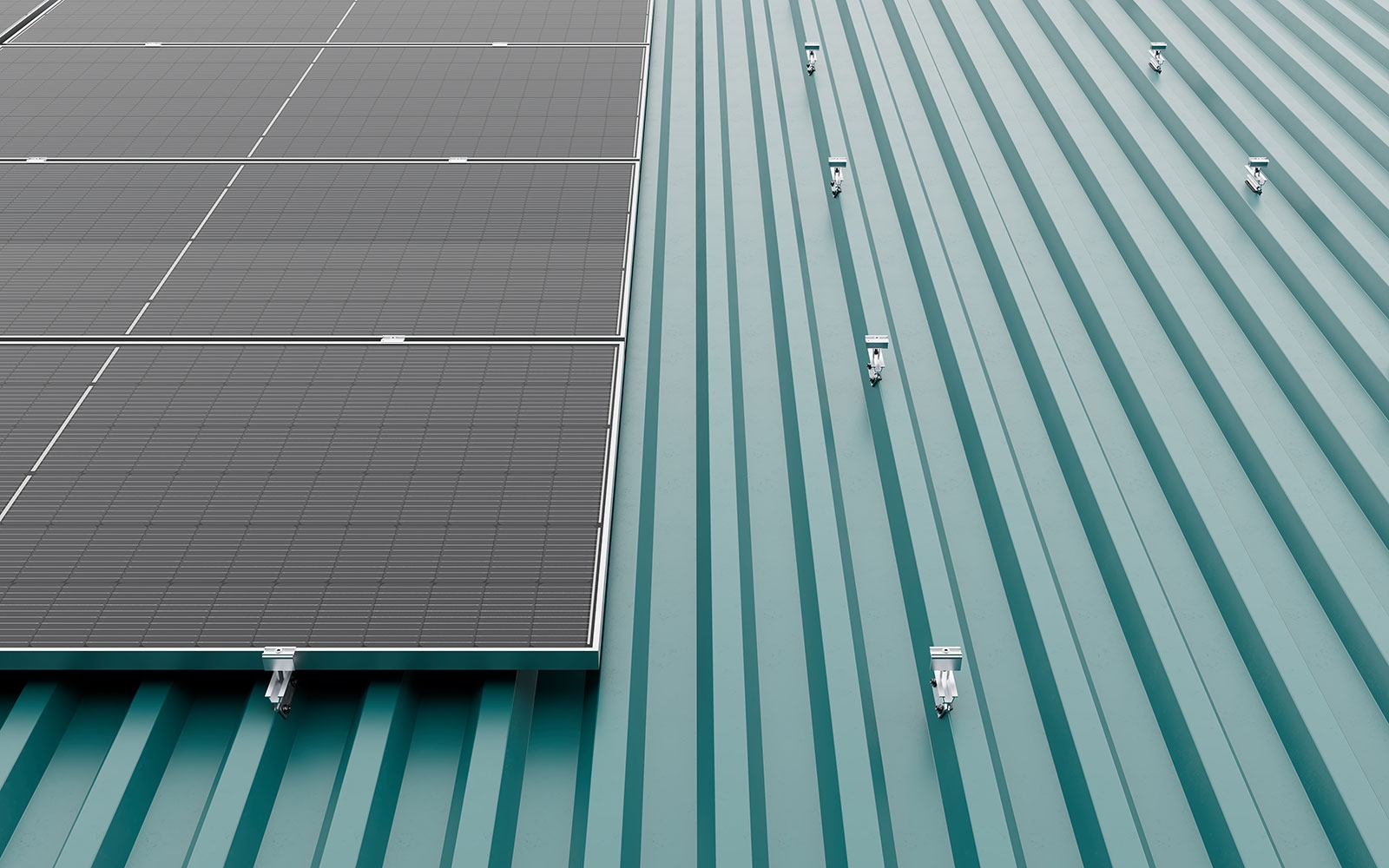 PV Mounting Systems For Trapezoidal Roofs | Schletter Group