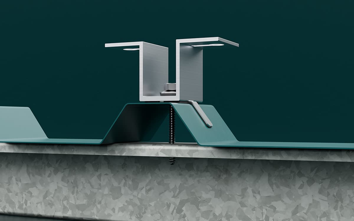 PV Mounting Systems For Trapezoidal Roofs | Schletter Group